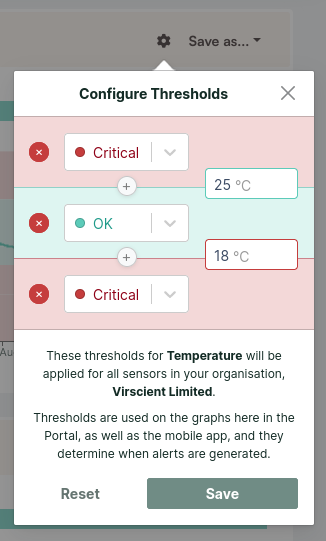 Configure alert thresholds • AirSuite Support