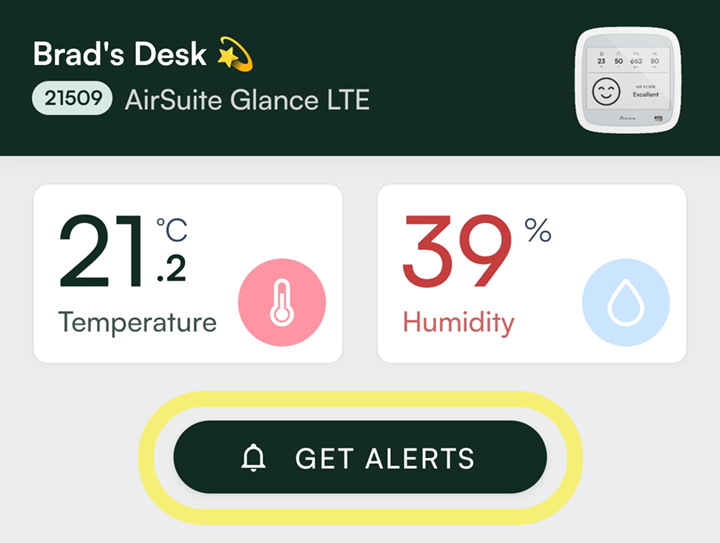 Alerts • AirSuite Support
